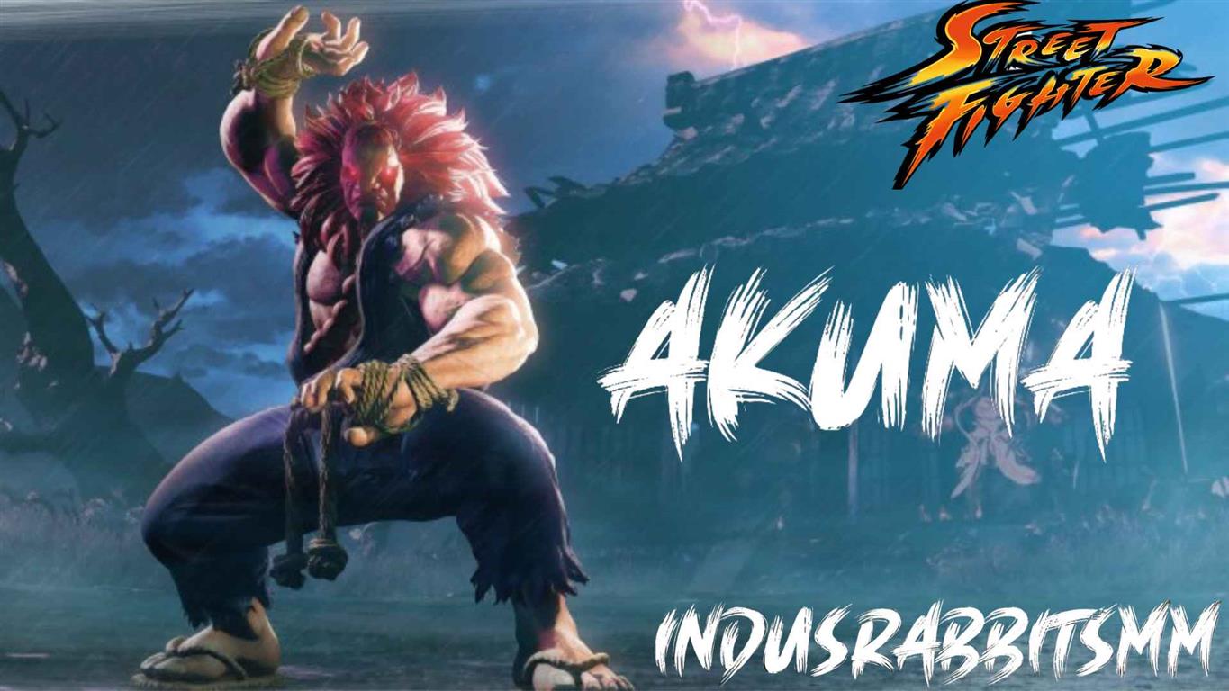 Akuma: The Enigmatic and Fierce Warrior of Street Fighter - INDUSRABBITSMM